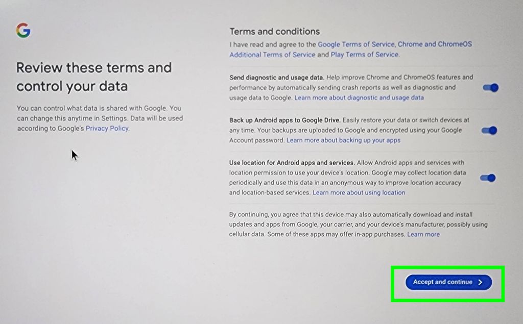 How to set up a Chromebook | Tom's Guide