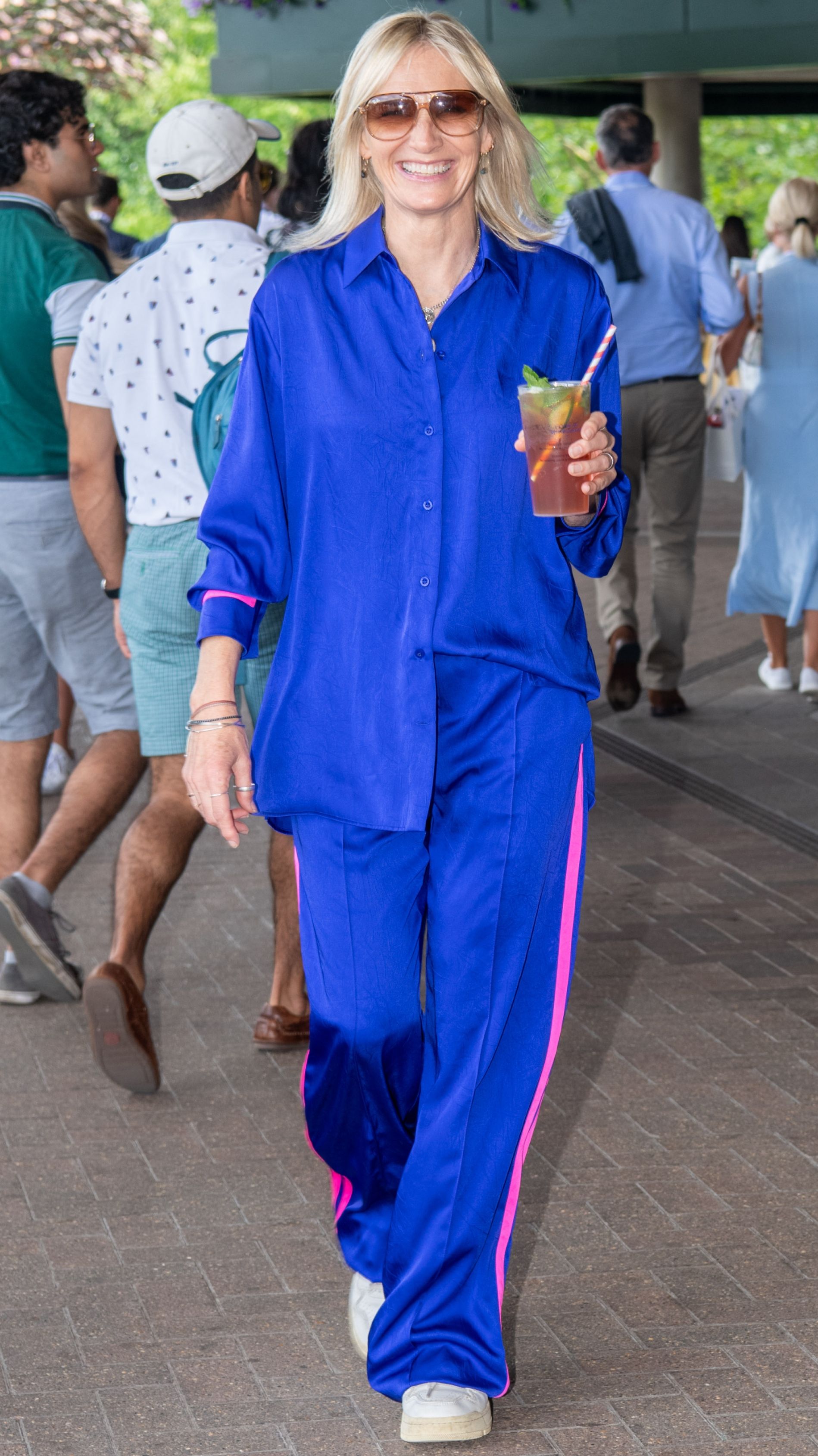 Jo Whiley proves joggers can be elevated at Wimbledon | Woman & Home