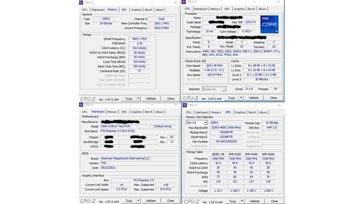 Intel's Core i9-12900K Emerges With Overclocked DDR5-8000 RAM | Tom's ...