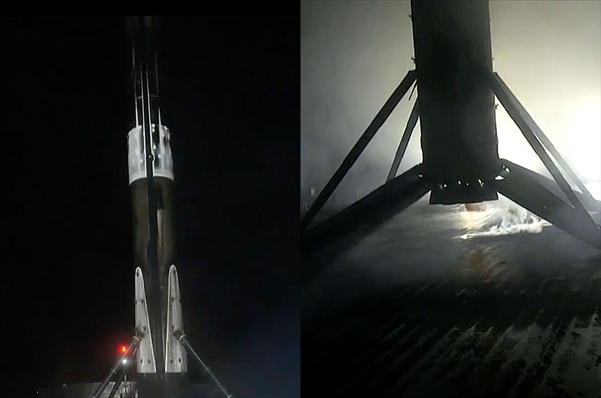 SpaceX launches two rockets from two coasts in Starlink doubleheader | Space