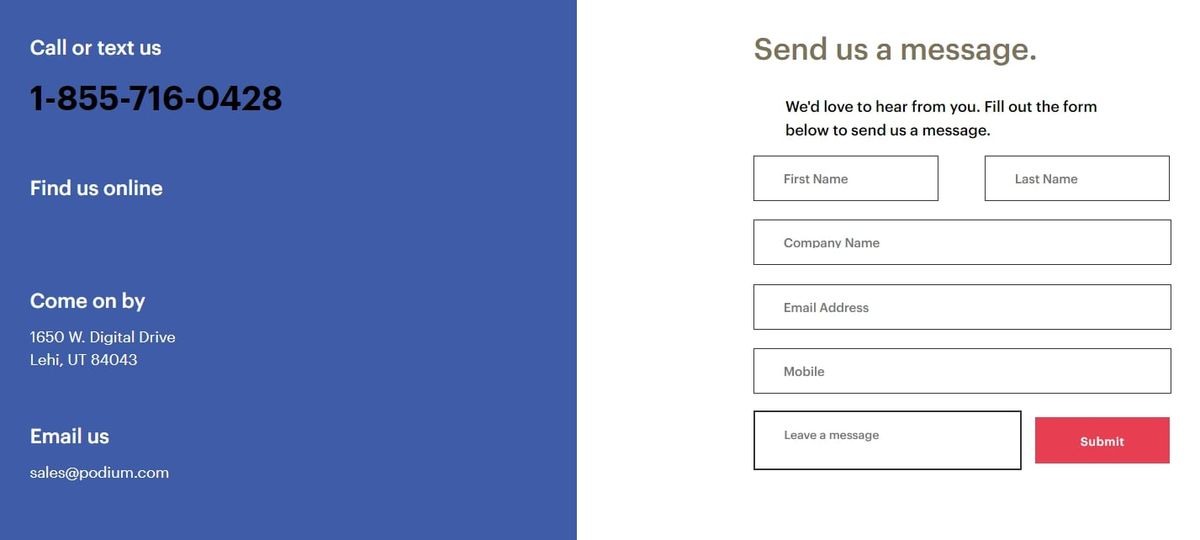 Podium Marketing evaluation | TechRadar