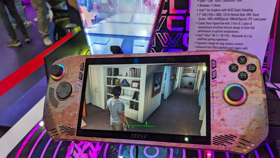 MSI's Claw 8 AI+ is first Lunar Lake handheld gaming console, comes in ...