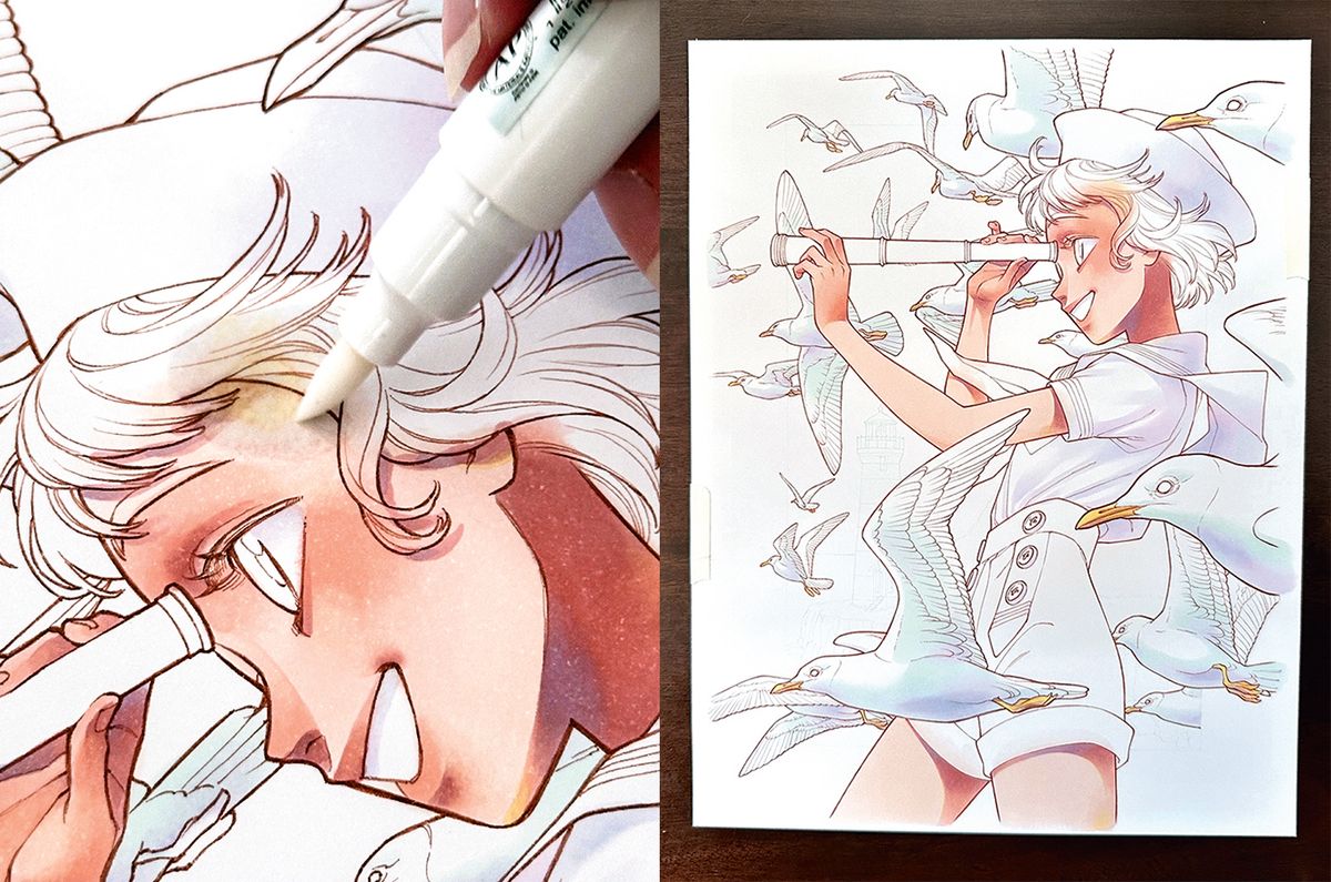 How to draw manga artwork | Creative Bloq