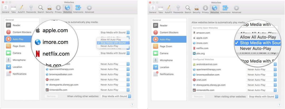 How to customize website options for Safari on Mac | iMore