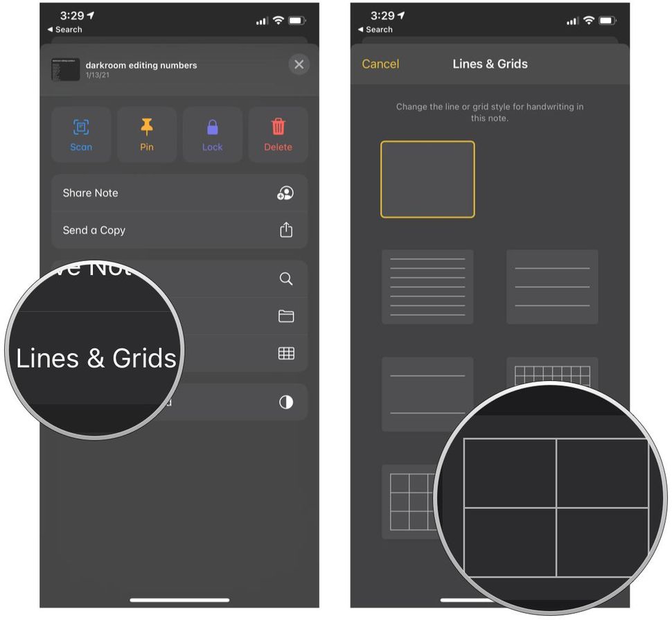 How to add lines and grids in the Notes app on iPhone and iPad | iMore