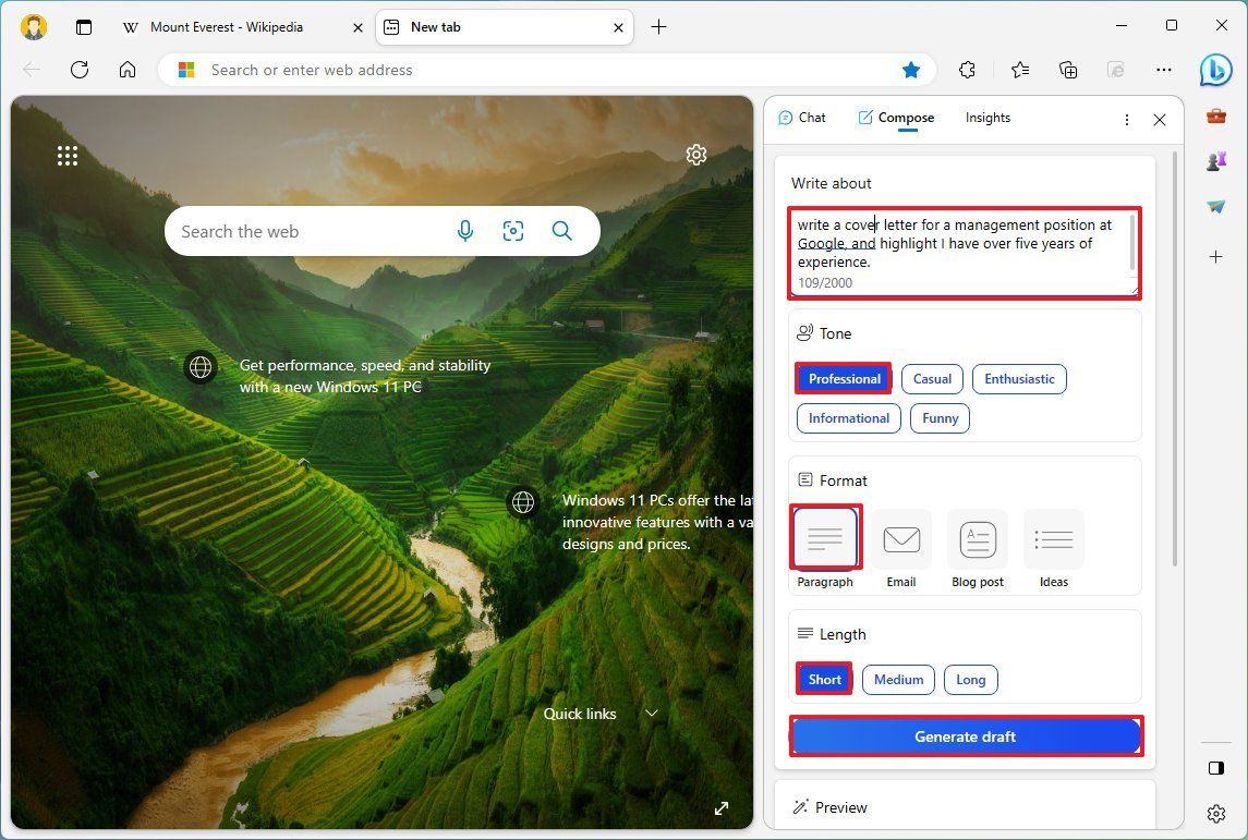 How to get started with Bing Chat on Microsoft Edge | Windows Central