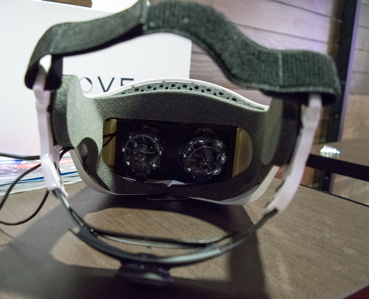 Exclusive: Fove's VR HMD At CES 2016, First Look | Tom's Hardware