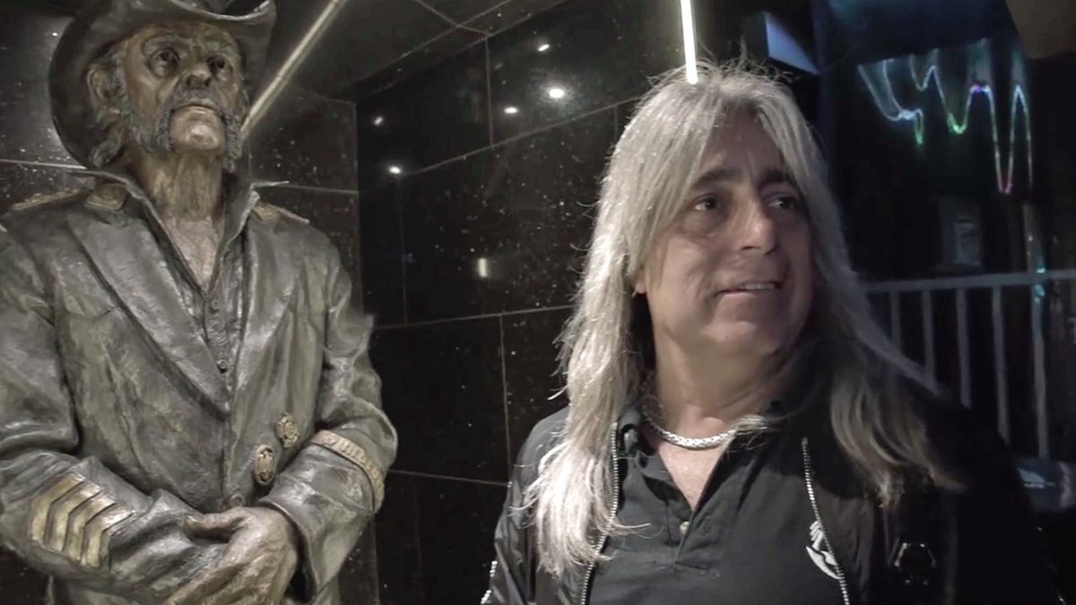 Watch ex Motorhead drummer Mikkey Dee visit Lemmy statue | Louder