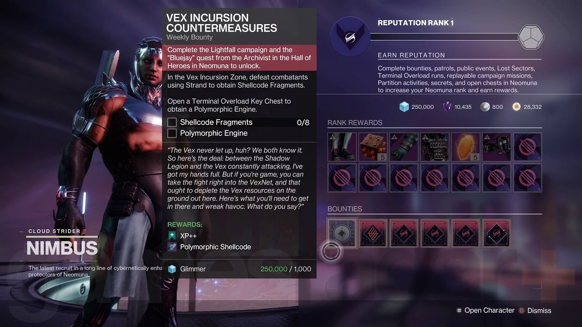 How to complete the Destiny 2 Bluejay quest | GamesRadar+