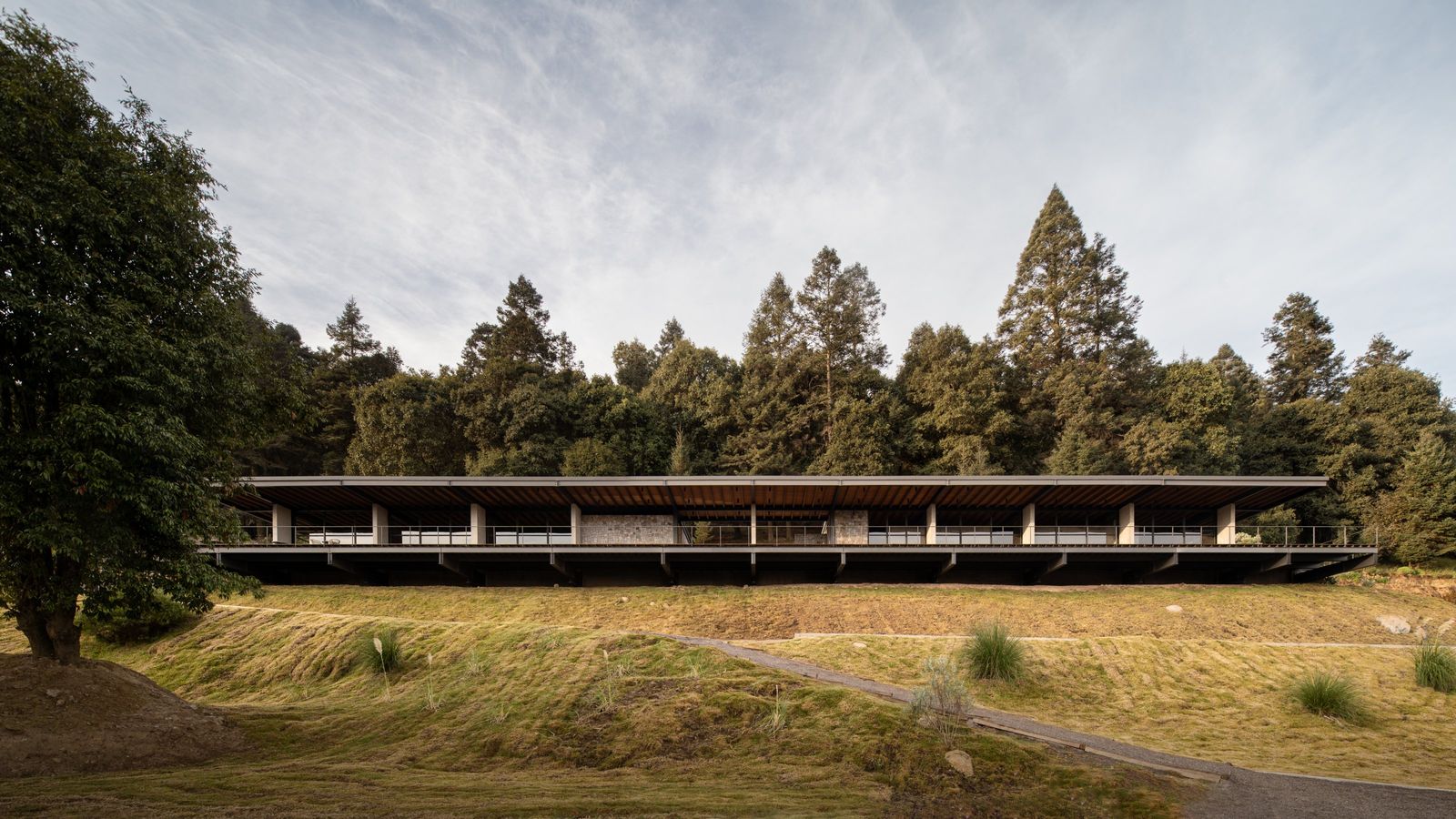 Equestrian clubhouse in Mexico reads as country pavilion | Wallpaper*