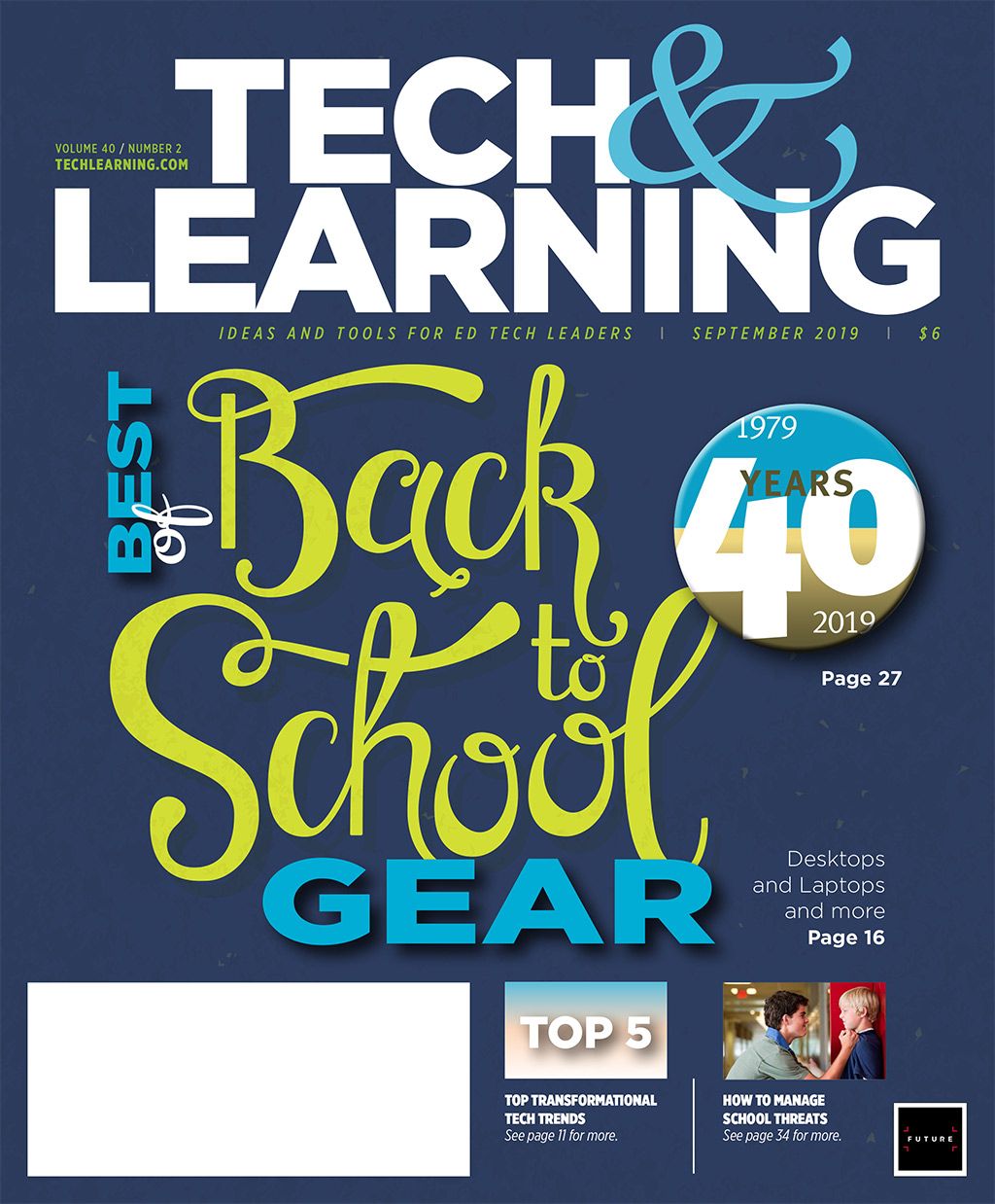 Tech&Learning's September 2019 Issue | Tech & Learning