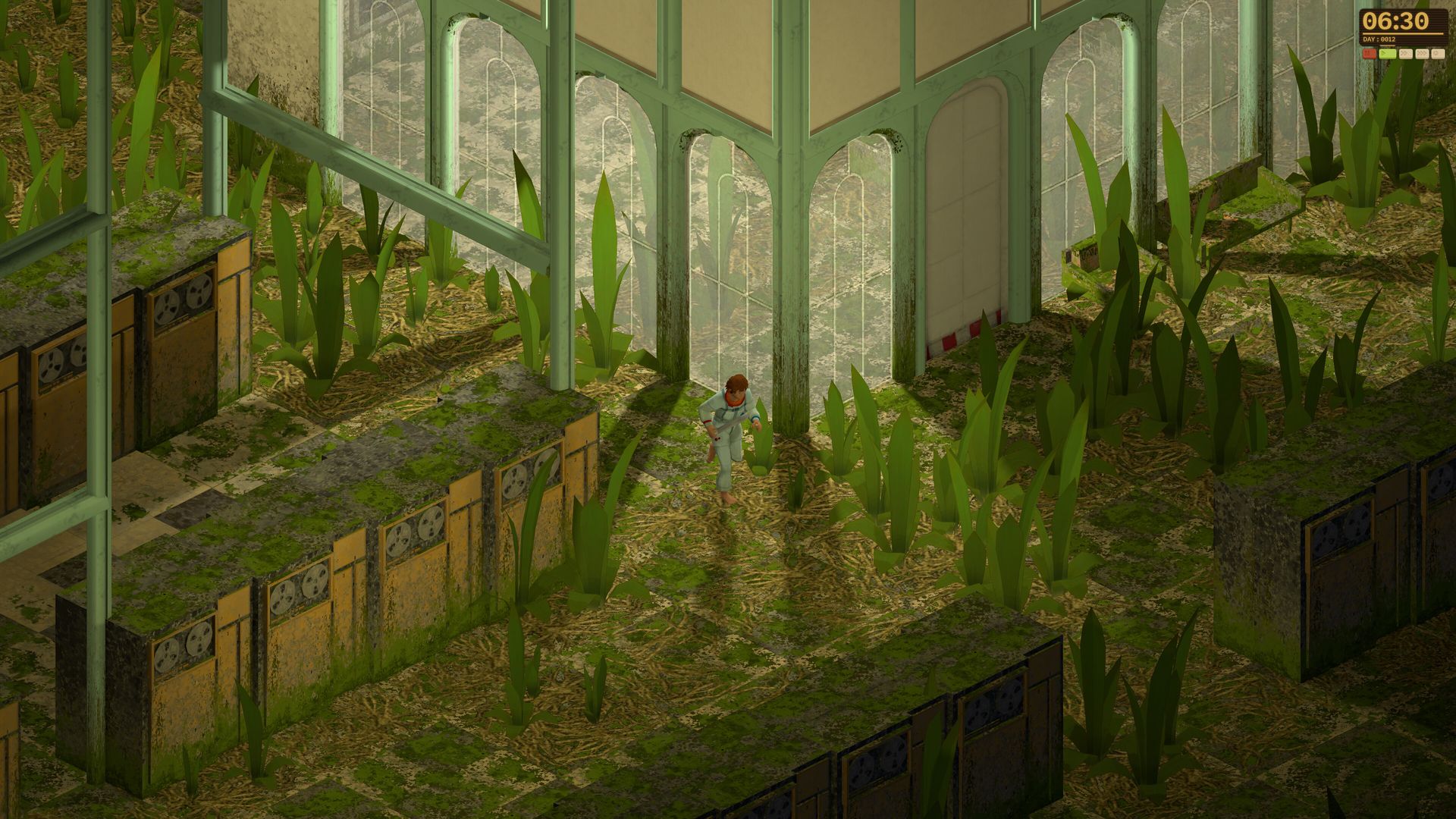 This game about being trapped on a spaceship overgrown with a jungle ...