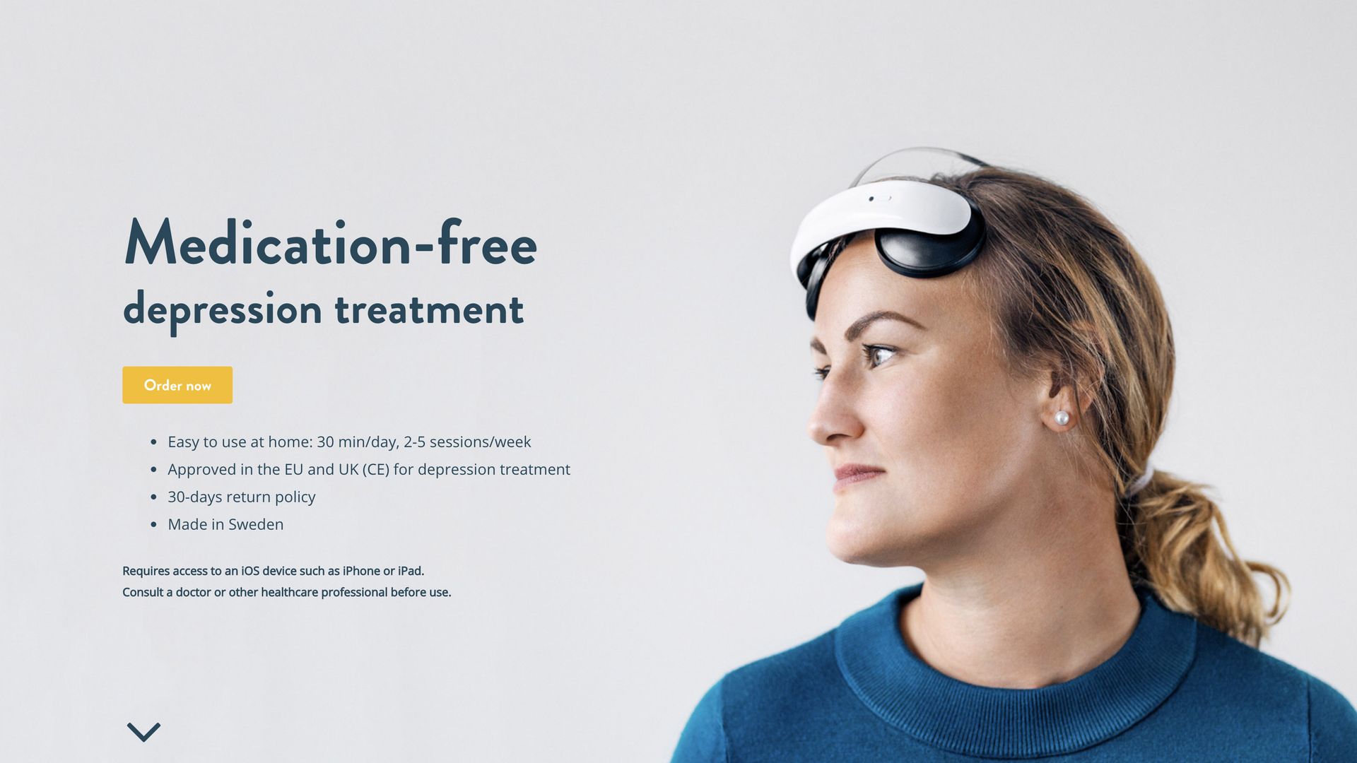 You can now buy a brain stimulation headset to treat your depression ...