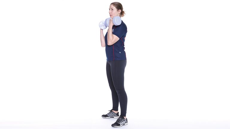 30-day dumbbell arms workout routine to tone and strengthen | Fit&Well