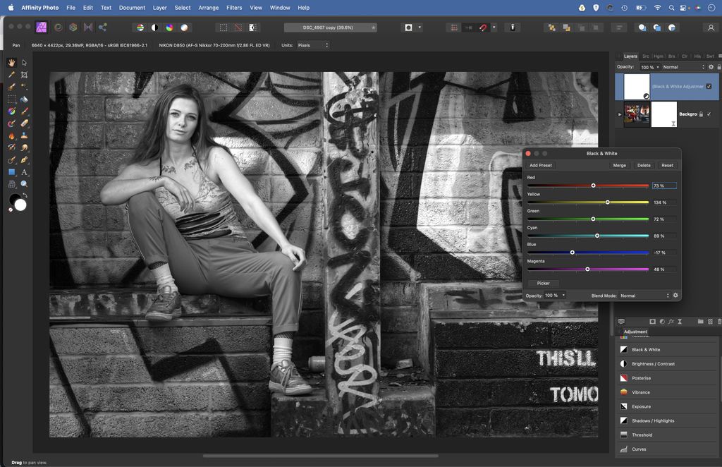 Try these FREE tinting treatments to master monochrome in Affinity ...