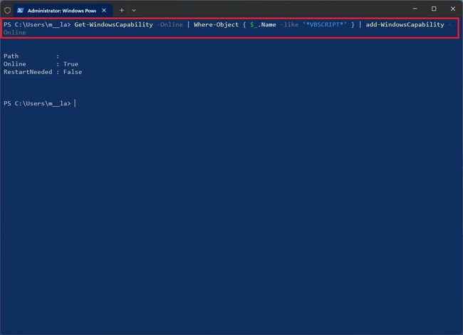How to uninstall VBScript (and why you should) on Windows 11 version 24H2 (2024 Update ...
