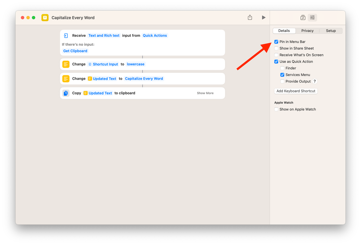 Why the Menu Bar is the best way to get started with Shortcuts for Mac ...