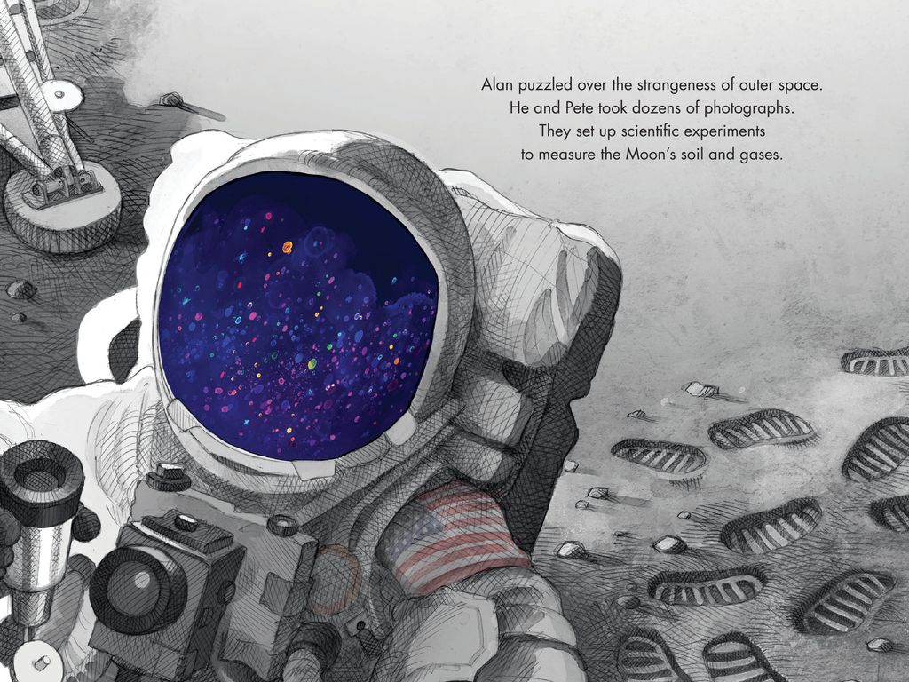 Moonwalker Alan Bean's Paintings Star in New Children's Book | Space