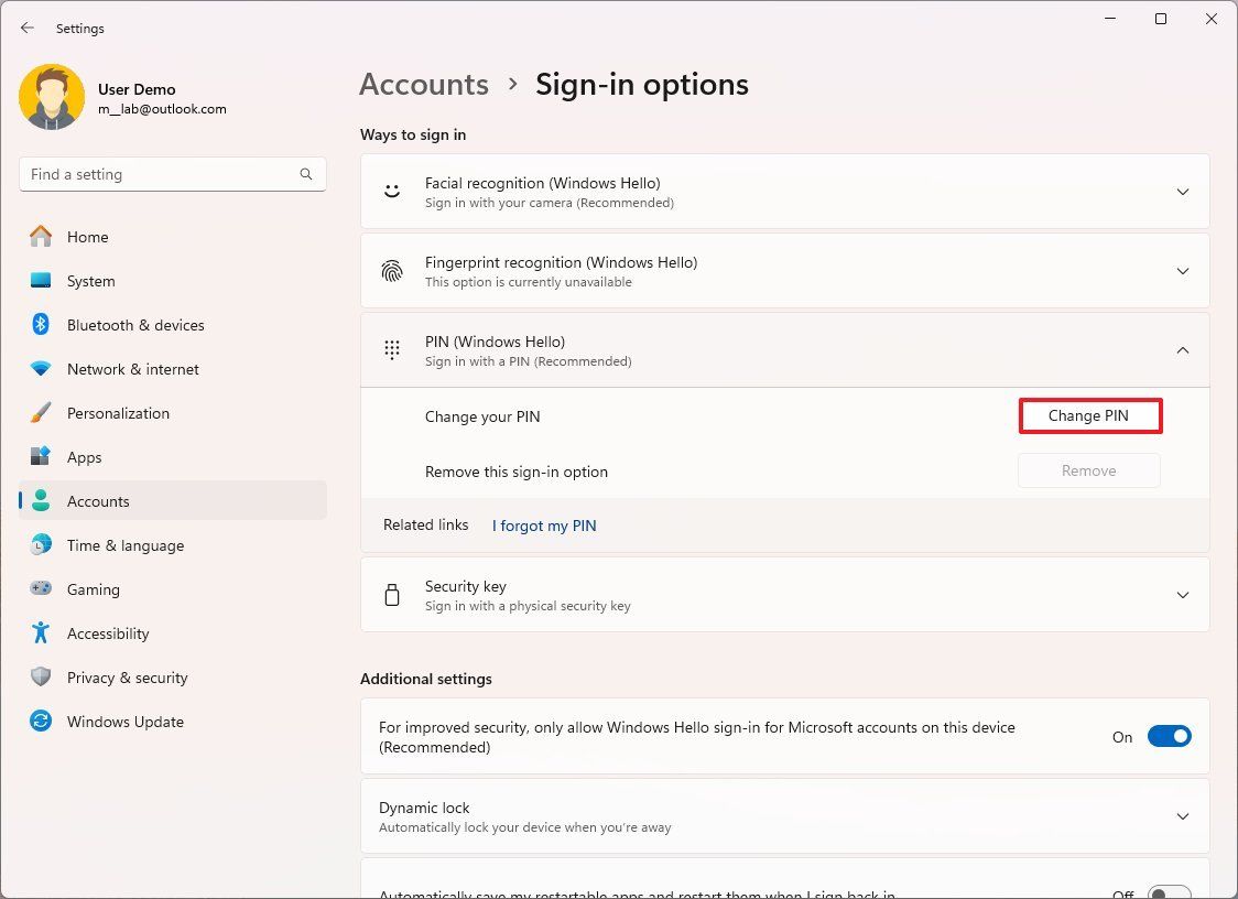 How to change account password on Windows 11 | Windows Central