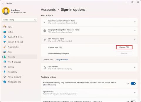 How to change account password on Windows 11 | Windows Central