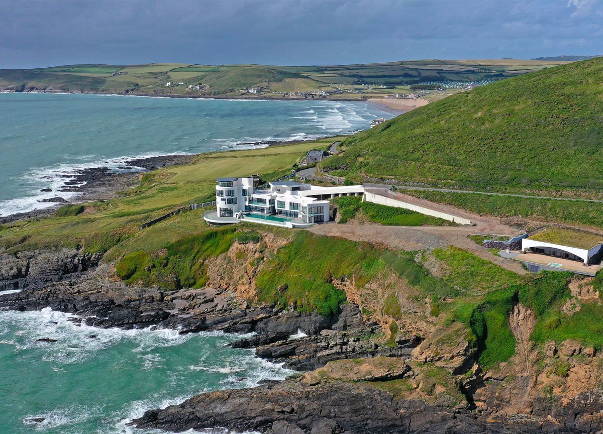 A truly incredible clifftop home for sale after a decade-long saga of ...