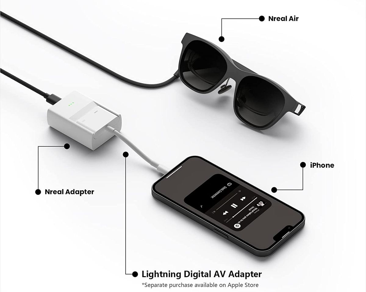 Nreal Launches $379 Air AR Glasses, Adds Support for iOS and macOS ...