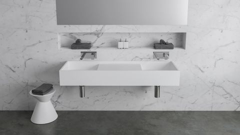 Bathroom Splashback Ideas: Practical Need Not Mean Boring | Homebuilding