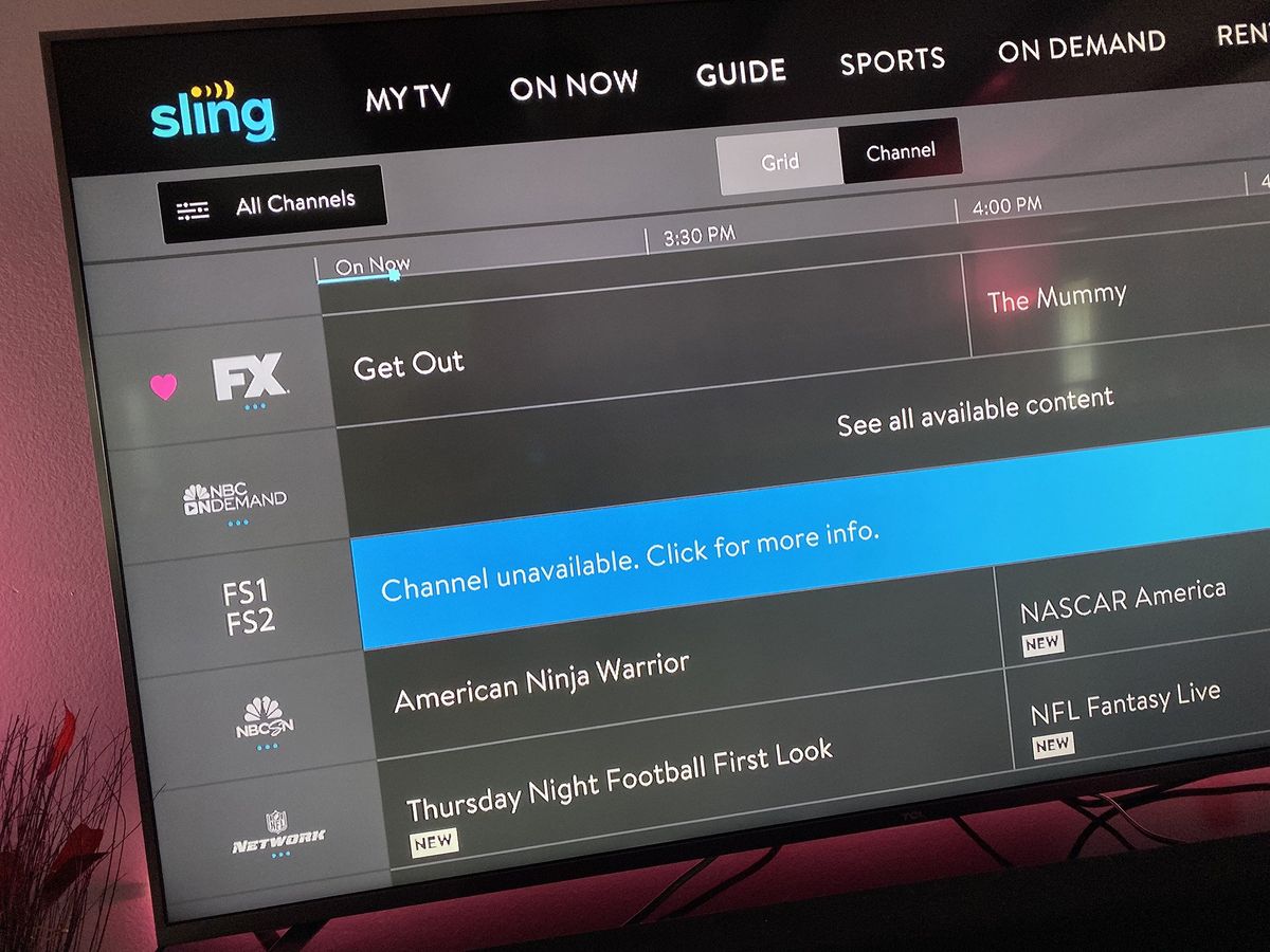 Now Fox and Dish are fighting, with channels pulled from Sling TV ...