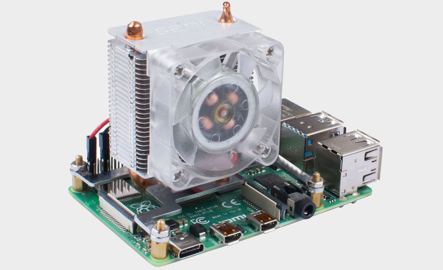 This adorable cooler for the Raspberry Pi supposedly drops temps by up ...