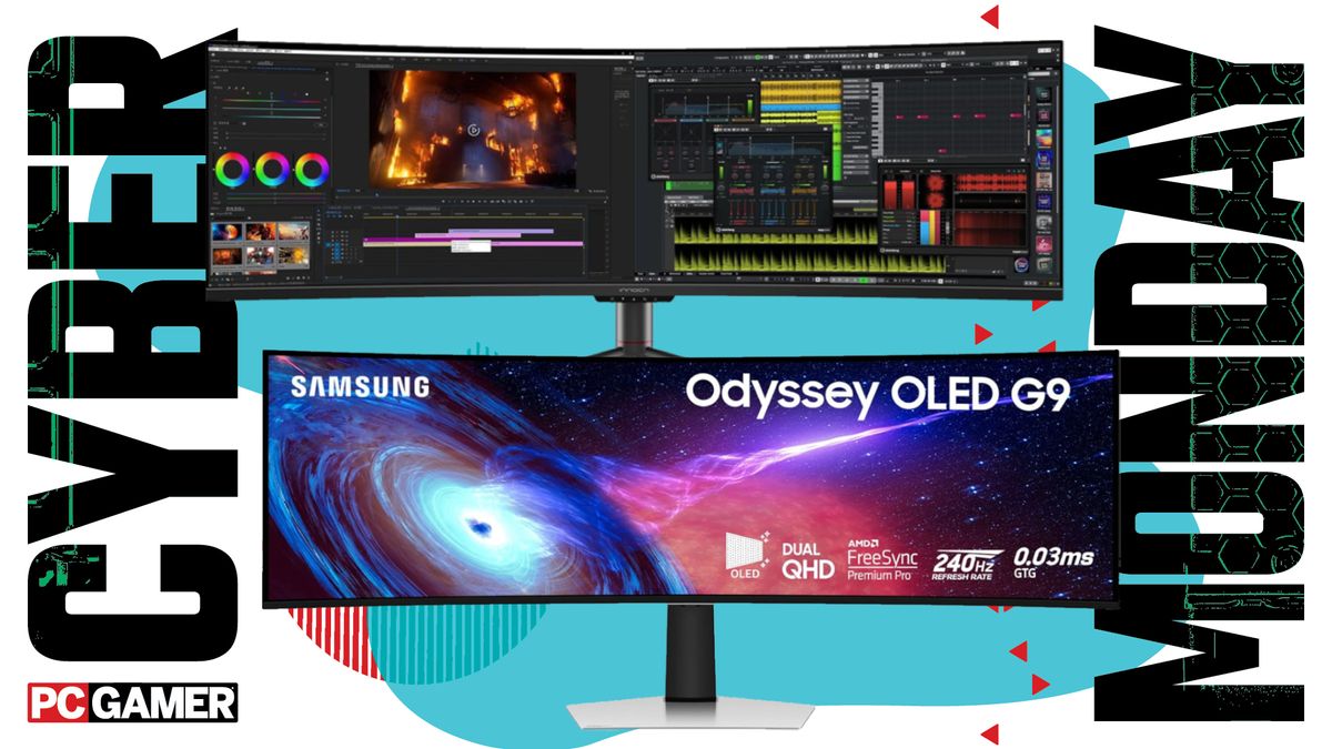 You can pick up a silly-wide 49-inch gaming monitor from $500 this ...