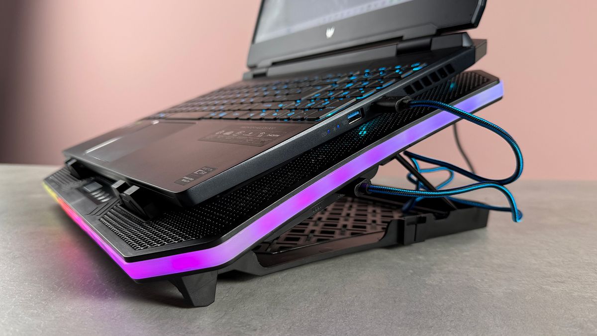 TopMate C12 Laptop Cooling Pad review: this laptop cooler sports a bold ... TopMate C12 Laptop Cooling Pad review: this laptop cooler sports a bold ...