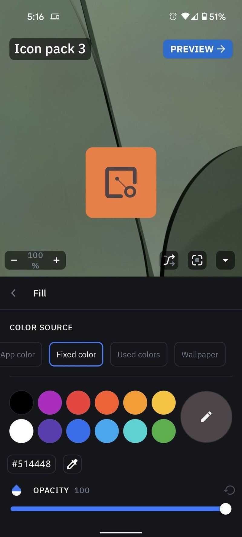 How to make a Material You adaptive icon pack with Icon Pack Studio ...