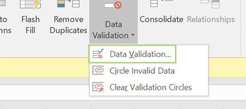 How to Add Input Restrictions to Validate Data in Excel | Laptop Mag