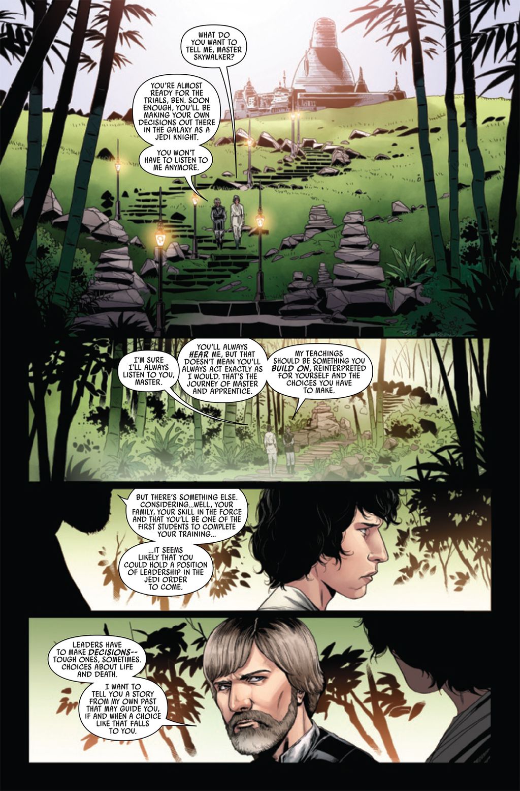Star Wars #50 ends the current era of Marvel's Star Wars comics with a ...