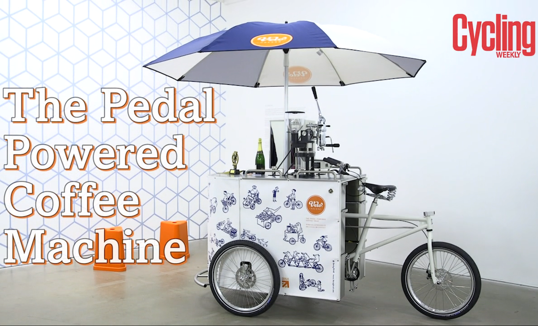 Check out Velopresso, the bike that makes coffee (video) | Cycling Weekly