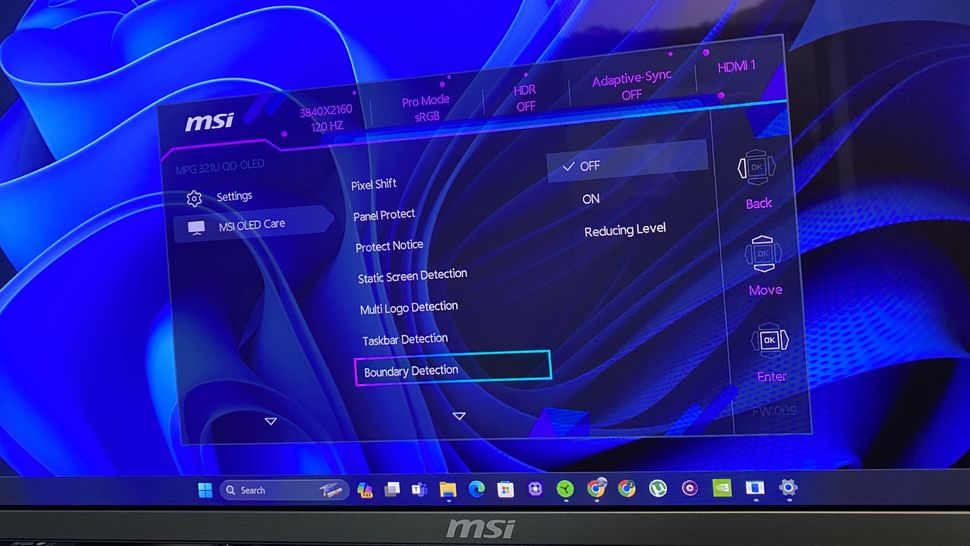After running an OLED monitor for 533 days, seven hours, and 22 minutes ...