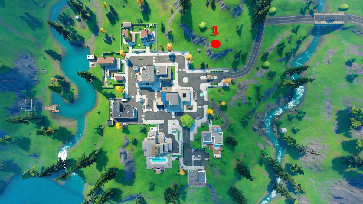 Fortnite: Place video camera at different Landing Ship locations ...