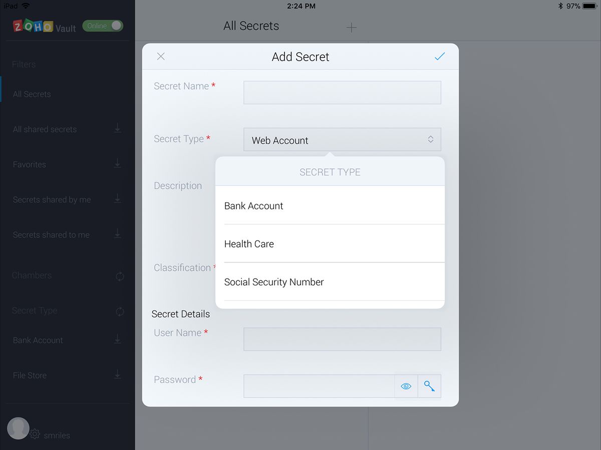 Zoho Vault password manager: Basically free | Tom's Guide