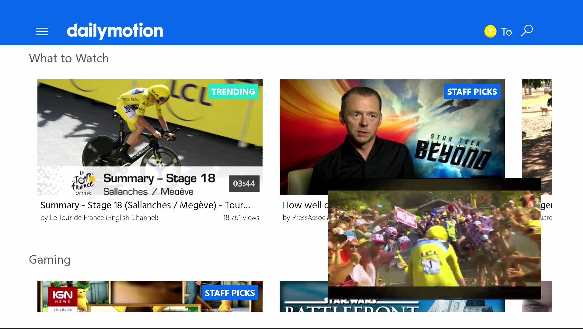 DailyMotion receives a much needed update on the Xbox One Preview ...