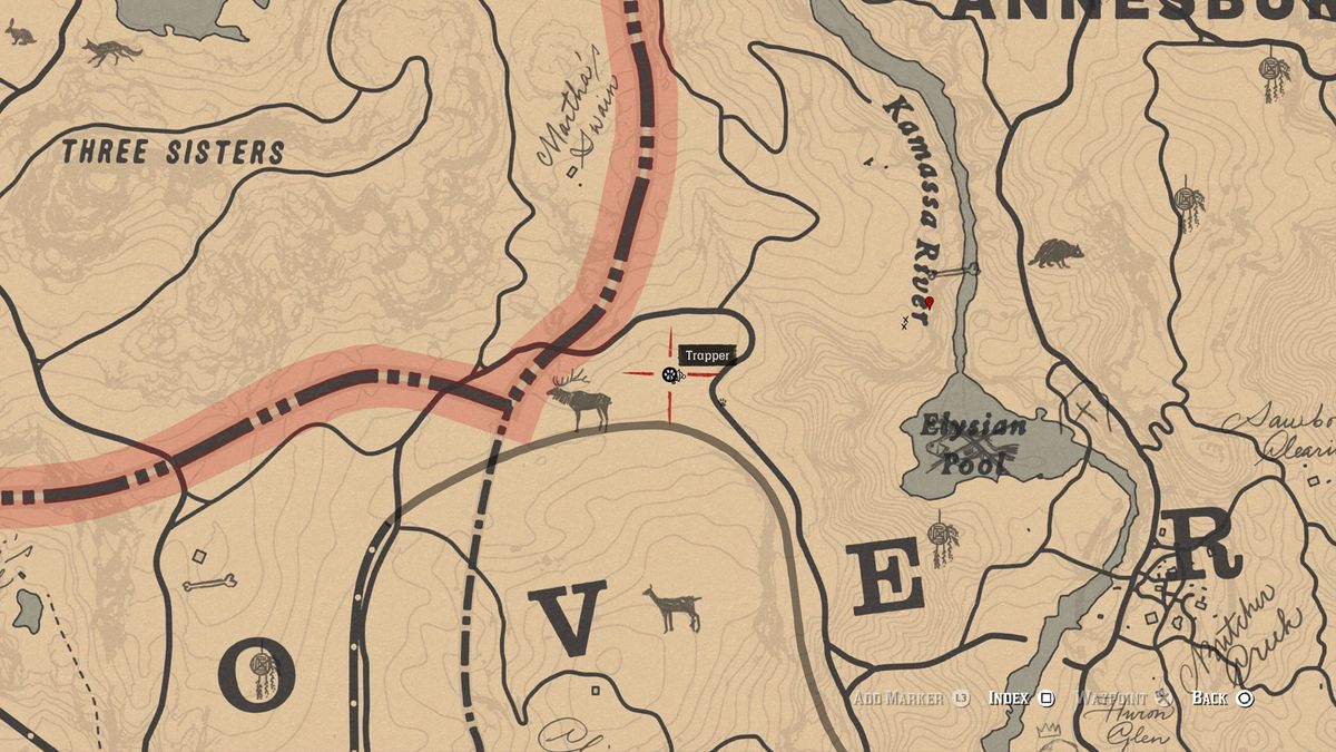 Red Dead Redemption 2 Trapper locations | GamesRadar+