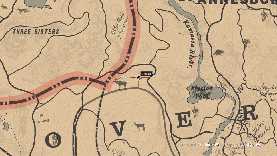Red Dead Redemption 2 Trapper locations | GamesRadar+