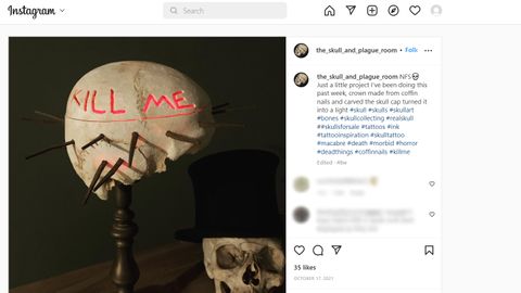 Desecrated human skulls are being sold on social media in UK's ...