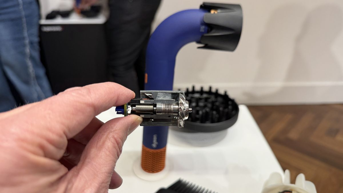 Dyson knows its new pro-grade Supersonic hair dryer looks like a pipe ...