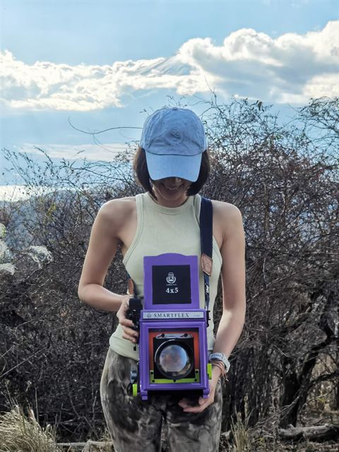 The biggest camera of the year! A portable large format film camera has ...