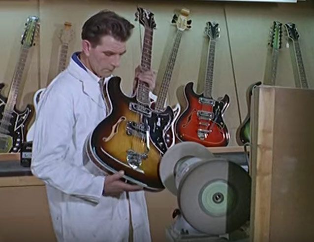 Watch Electric Guitars Being Made in 1965 England | Guitar World