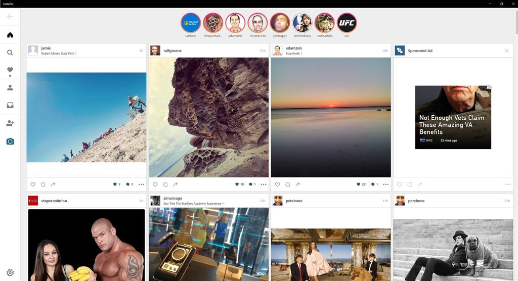 InstaPic updated for Windows 10 with support for Instagram stories ...