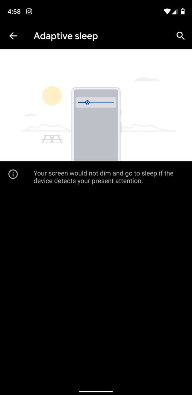 Android Q's 'Adaptive Sleep' could keep your screen awake while using ...
