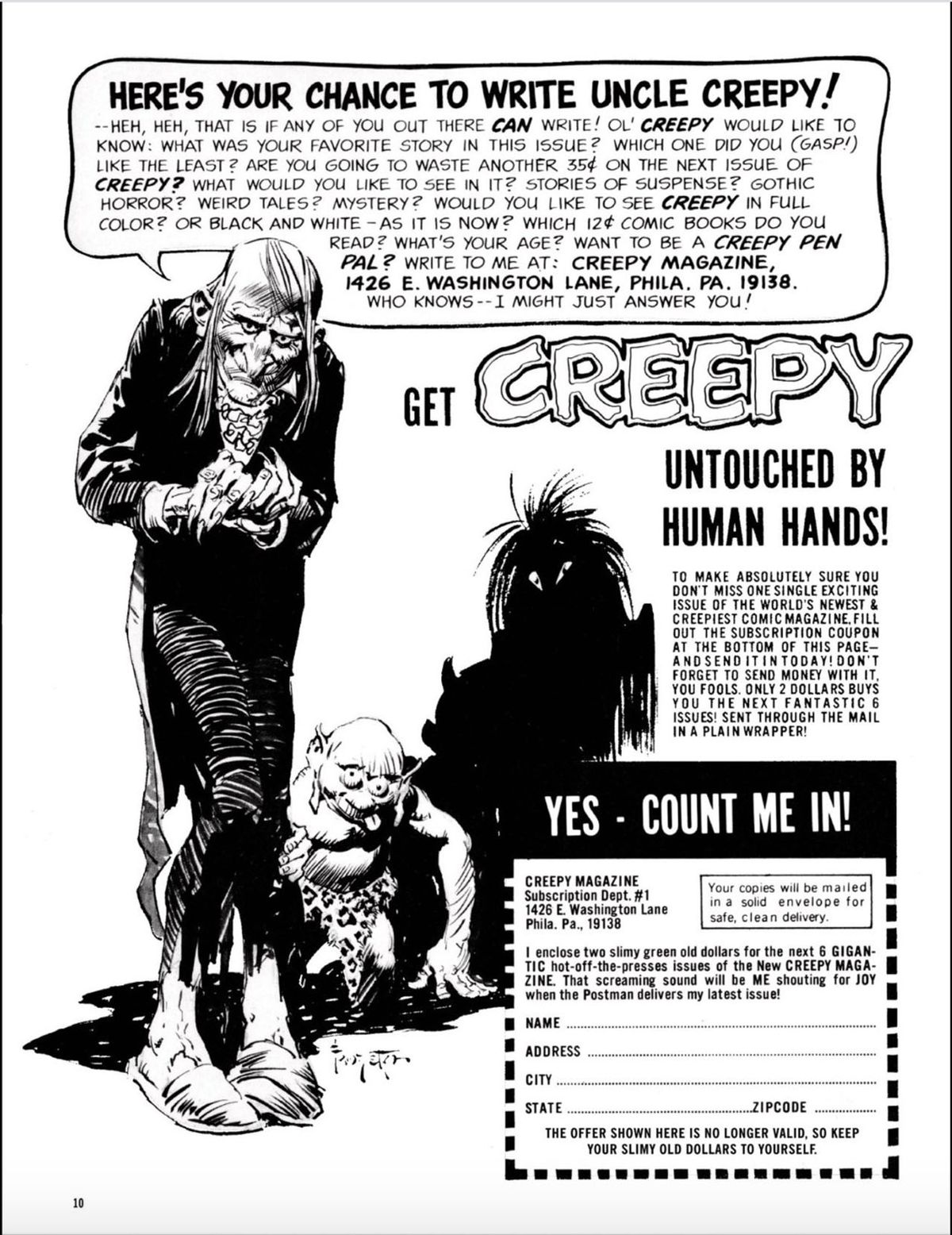 How can we give comic artists more credit? Ask Uncle Creepy | GamesRadar+