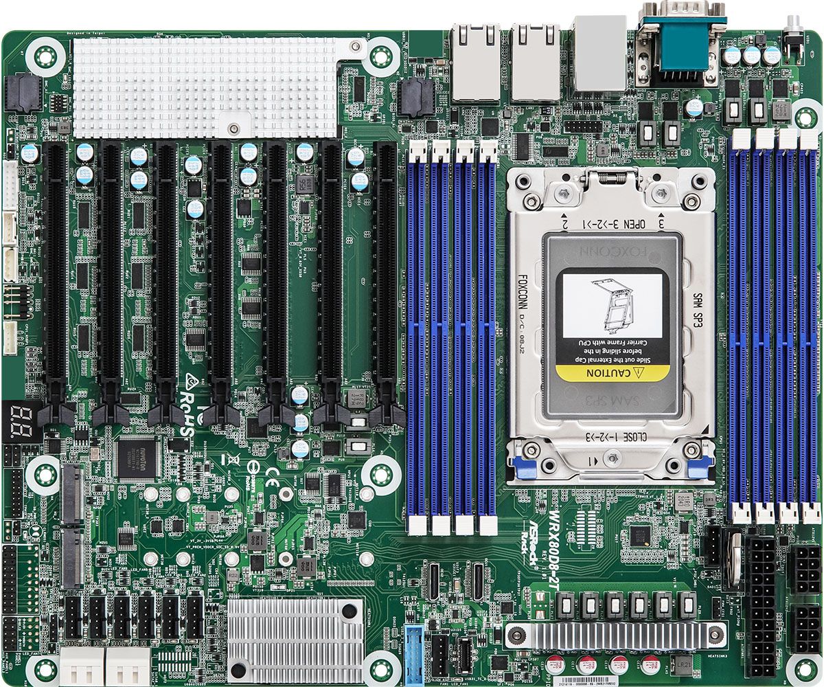 ASRock Launches Server Motherboard for AMD's Ryzen Threadripper CPU ...