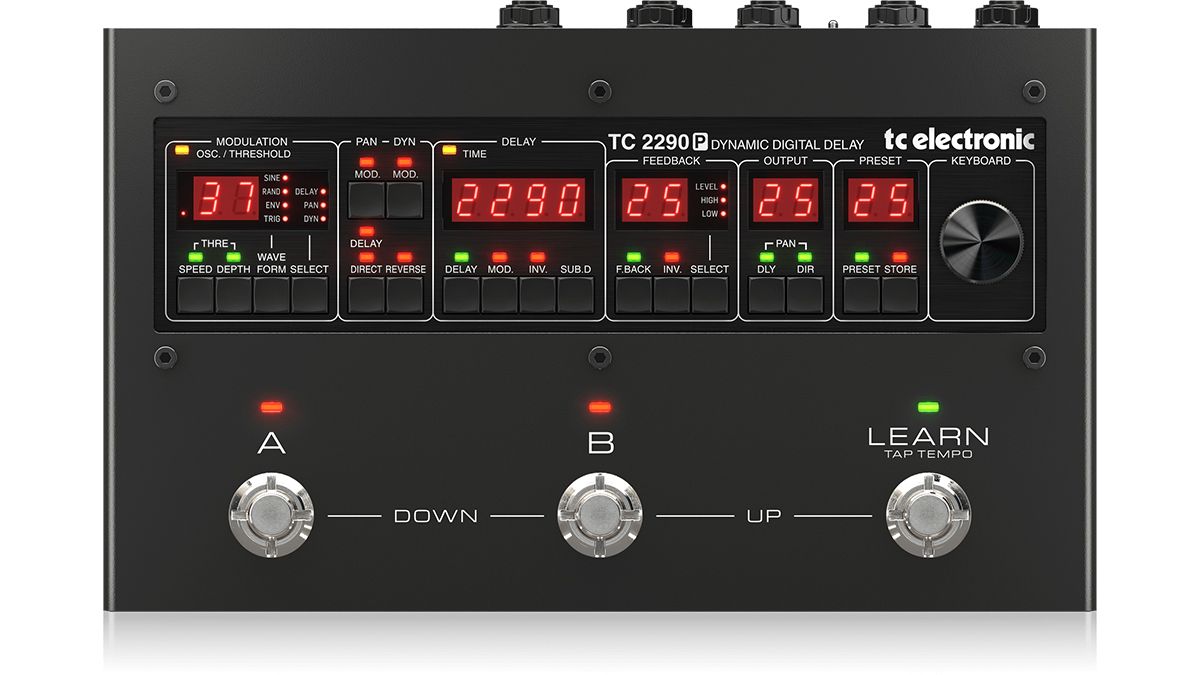 TC Electronic unveils 2290 P Dynamic Digital Delay pedal | Guitar World